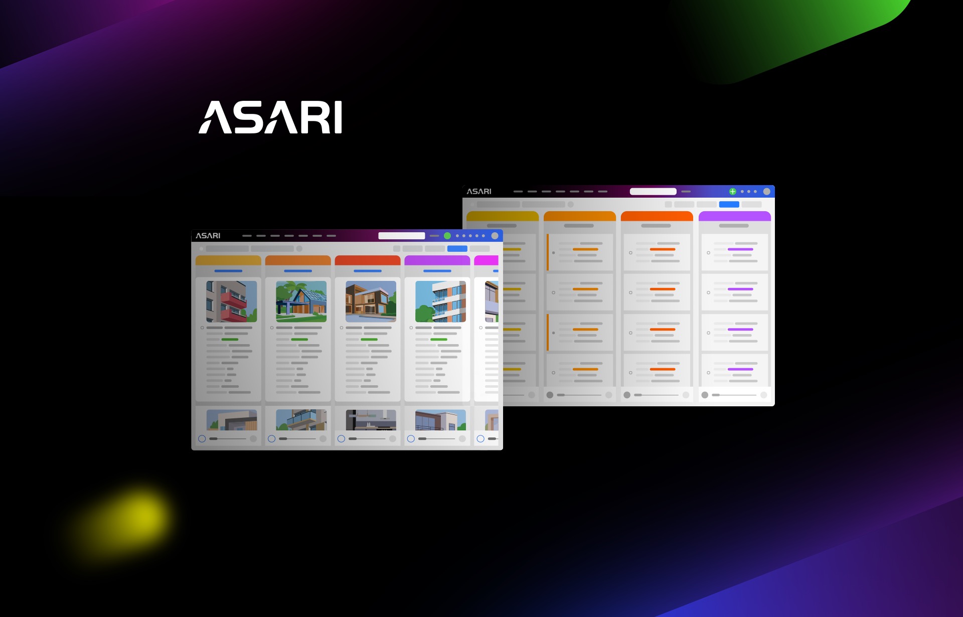 Widok Kanban w ASARI CRM | ASARI